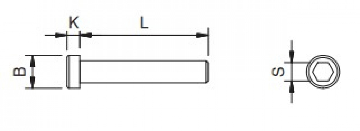 Vite TCEI testa ribassata - M12x70 - 8.8 | Viti TCEI - ribassata...
